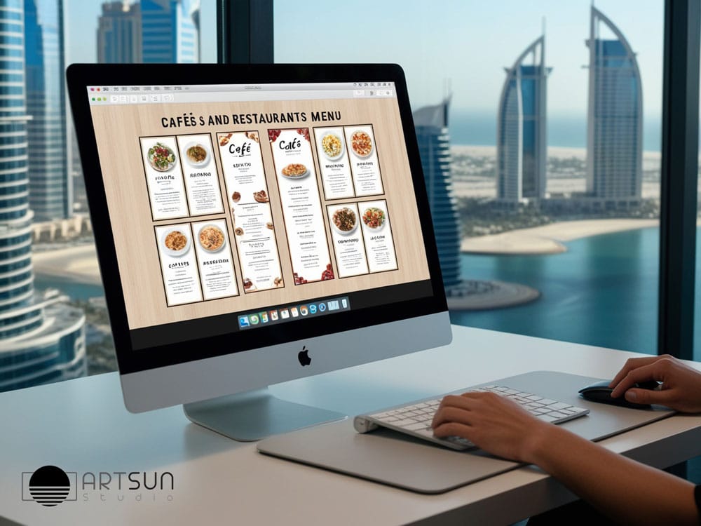 Restaurant Menu Design | Dubai | Art Sun Studio